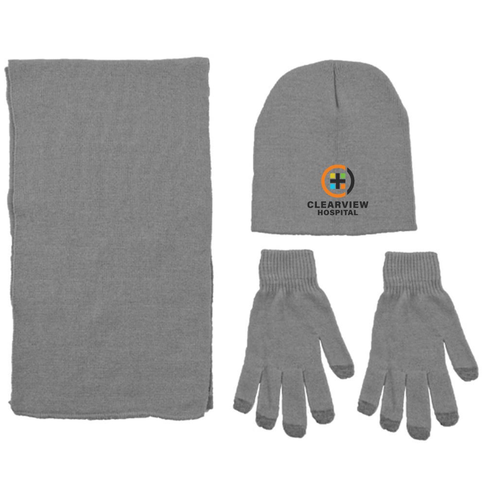 Acrylic Knit Set - Embroidered Personalization Available | Positive ...