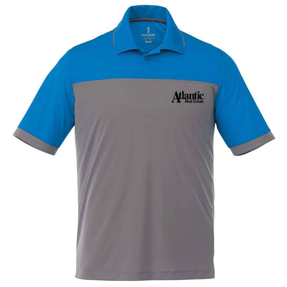 Elevate® Men's Mack Short Sleeve Polo Shirt - Embroidered ...
