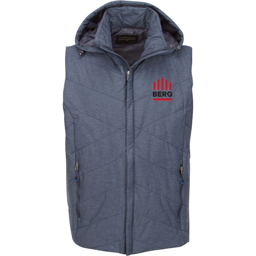Fossa Apparel Men's Jupiter Puffer Vest - Embroidered Personalization ...