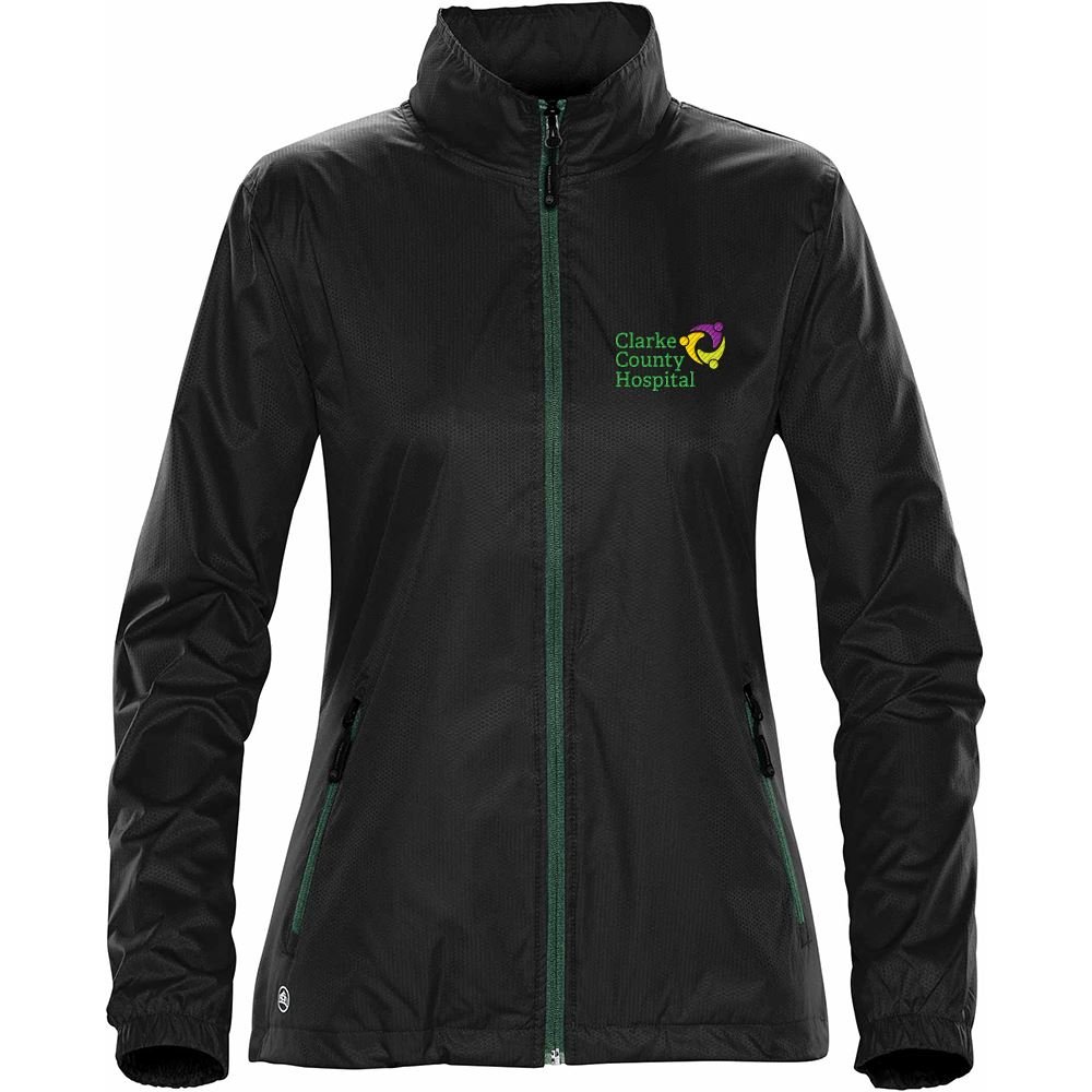 STORMTECH® Women's Axis Shell Jacket- Embroidered Personalization Available | Positive Promotions
