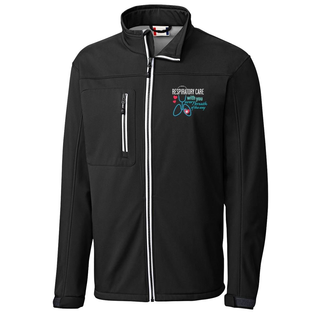 Respiratory Team Men's Clique® By Cutter & Buck® Telemark Soft Shell ...