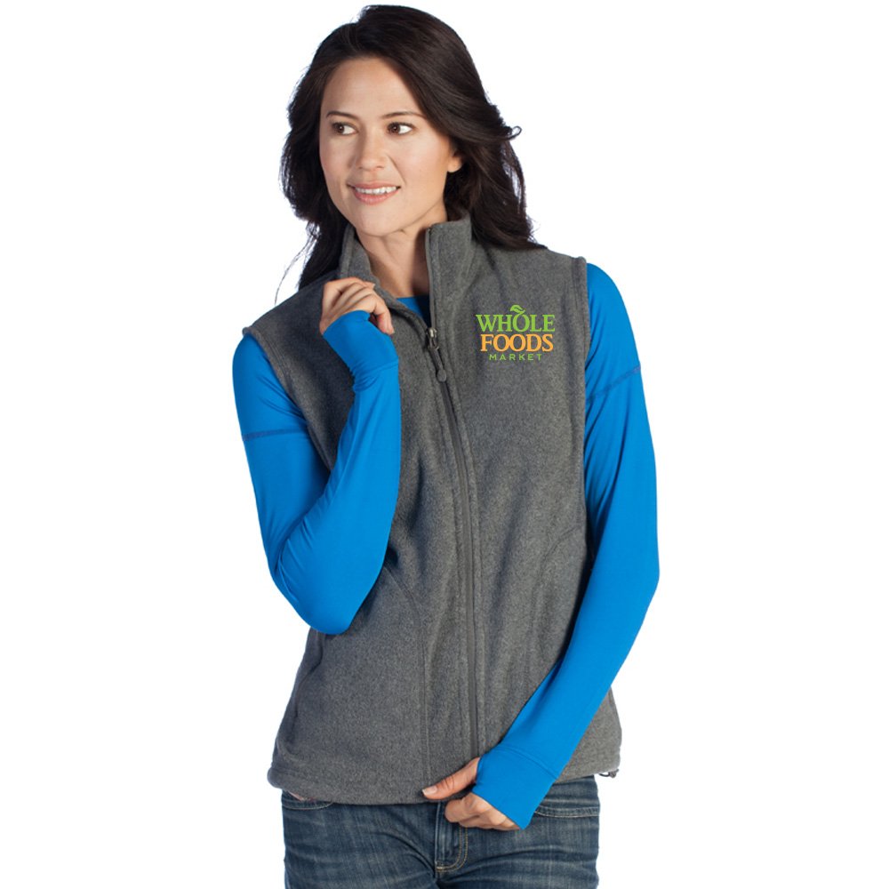 Fossa Apparel® Women's Prairie Fleece Vest - Embroidered ...