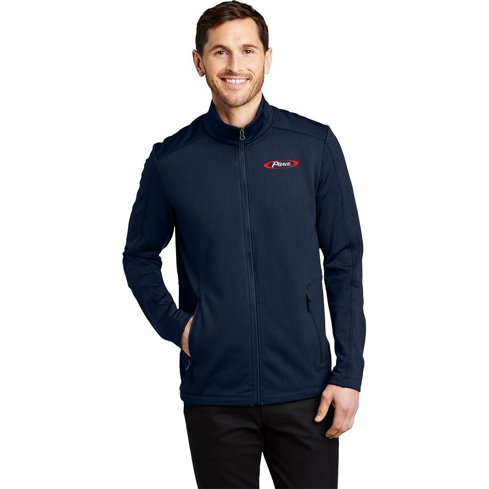 Port Authority ® Men's On-The-Move Stretch Fleece Jacket- Embroidery ...