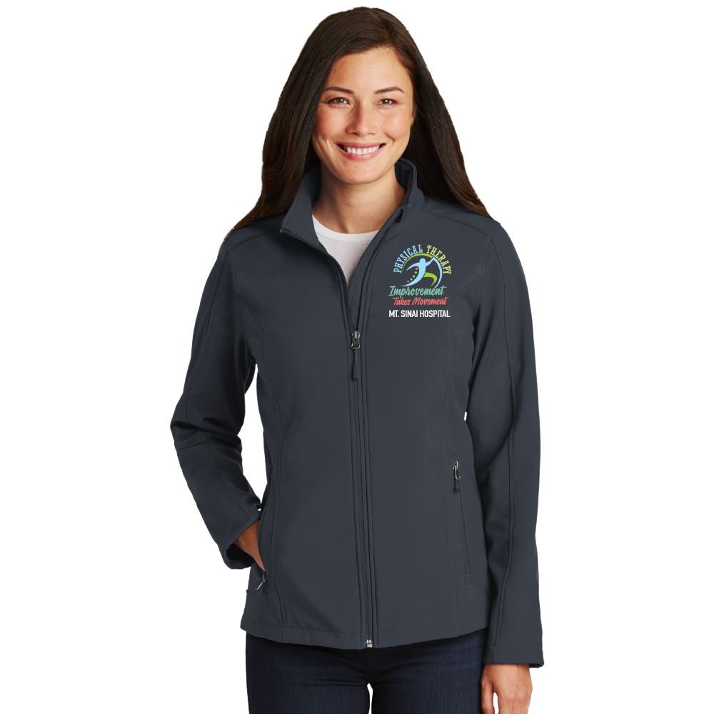 Rehab & Physical Therapy Port Authority® Women's Core Soft-Shell Jacket ...