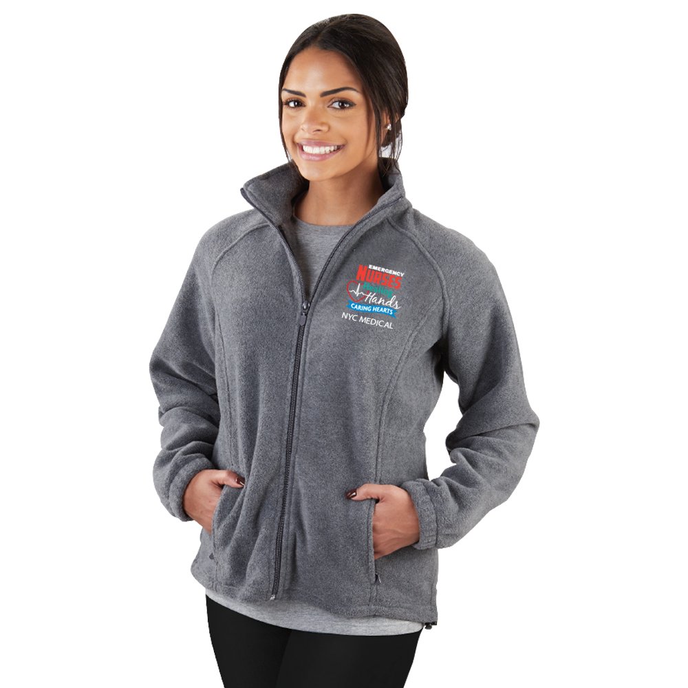 Healthcare Team Pride Harriton® Women's Full-Zip Fleece Jacket ...
