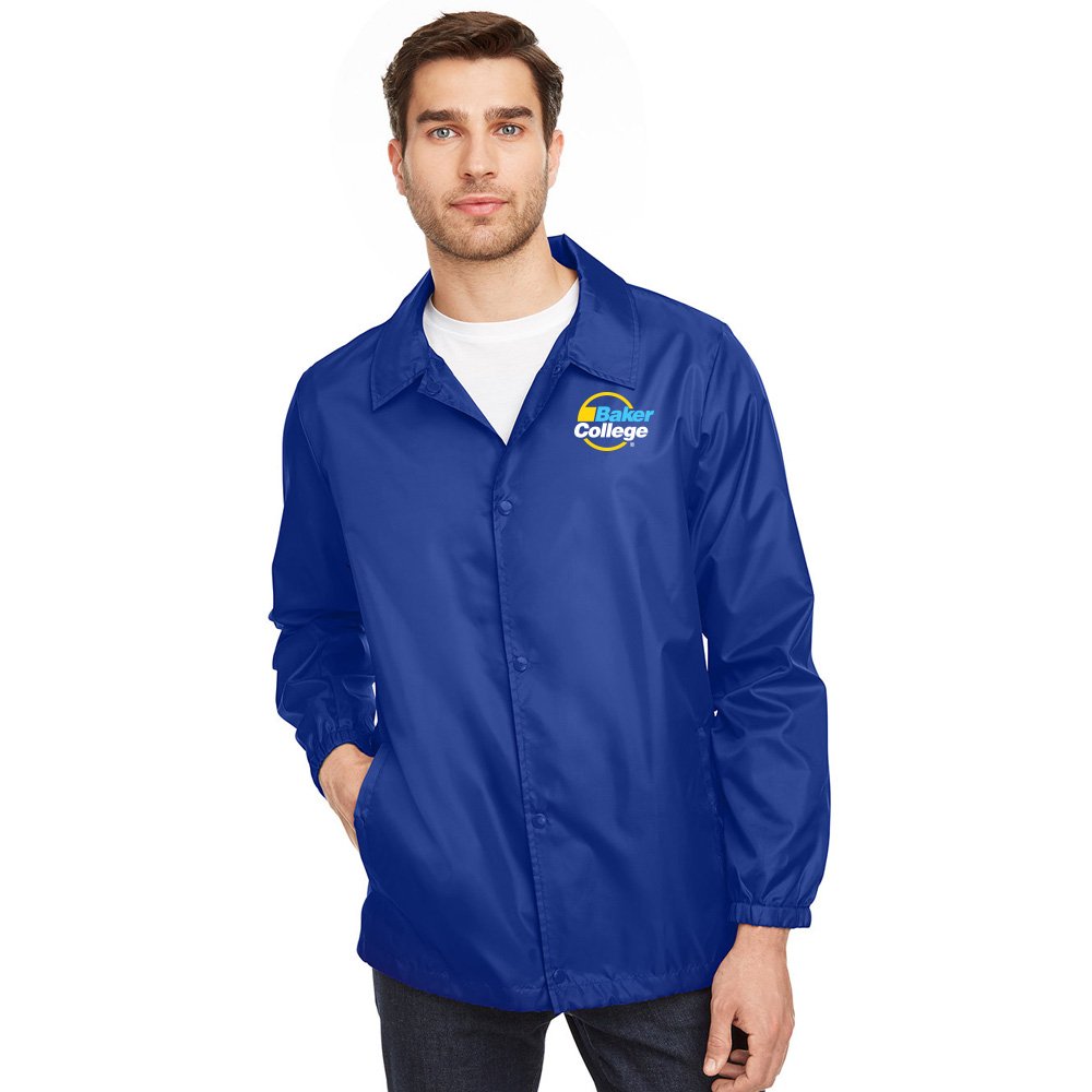 Team 365® Unisex Zone Protect Coaches' Jacket - Embroidered ...