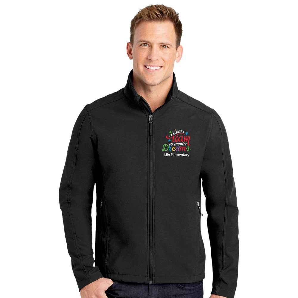 Teachers & Staff Port Authority® Men's Core Soft-Shell Jacket ...