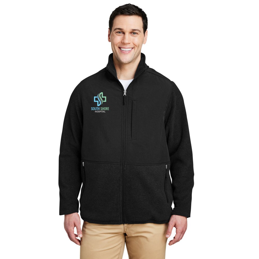 Core365™ Men's Journey Summit Hybrid Full-Zip Jacket - Embroidered ...