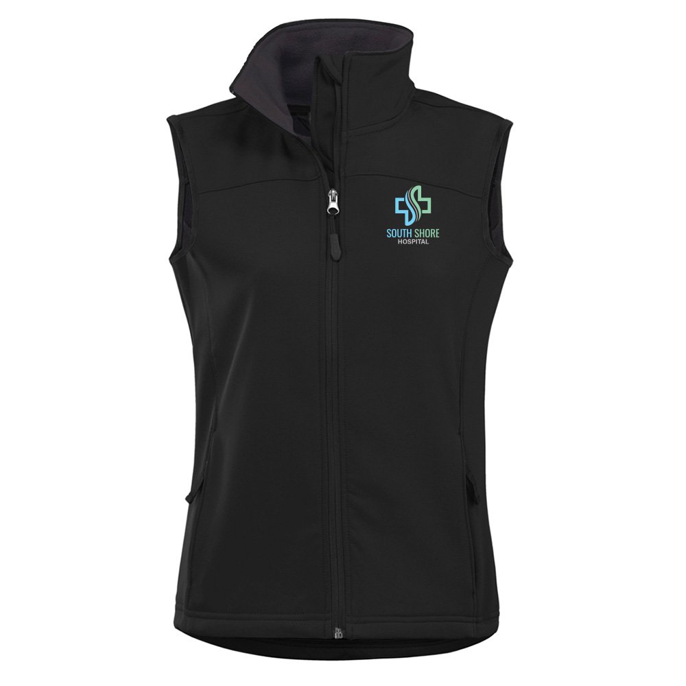 Fossa Apparel® Women's Uptown Soft-Shell Vest - Embroidered ...
