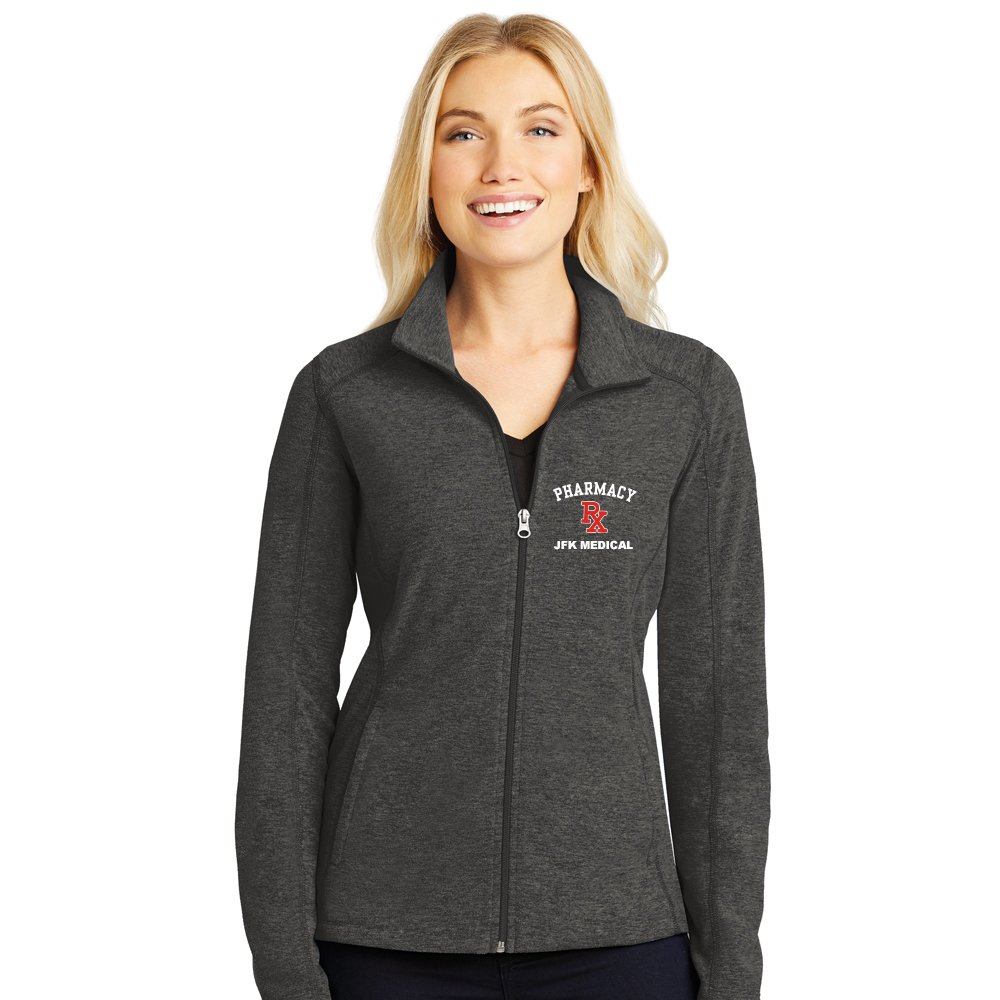 Pharmacy Team Port Authority® Women's Heathered Microfleece Full-Zip ...