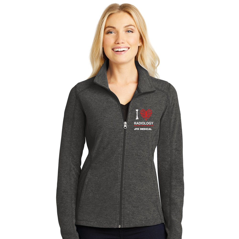 Radiology Team Port Authority® Women's Heathered Microfleece Full-Zip ...