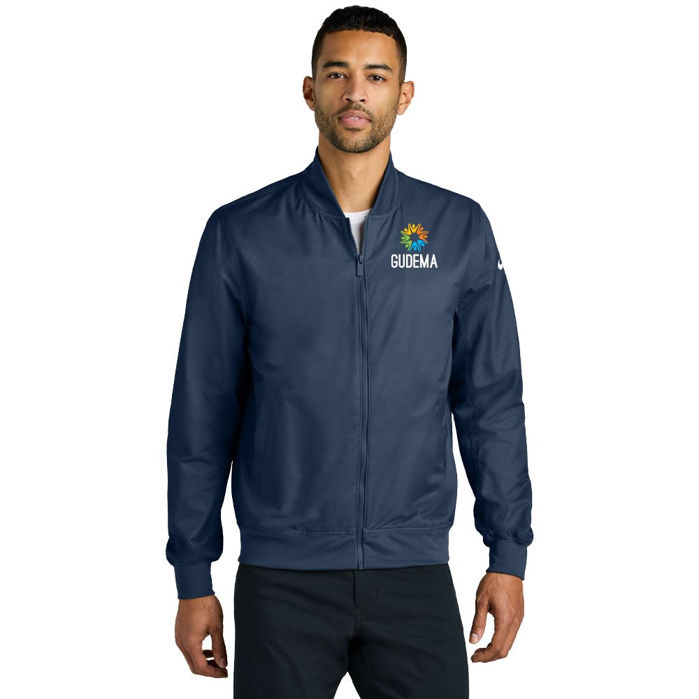 Nike® Unisex Bomber Jacket - Embroidered Personalization Available ...