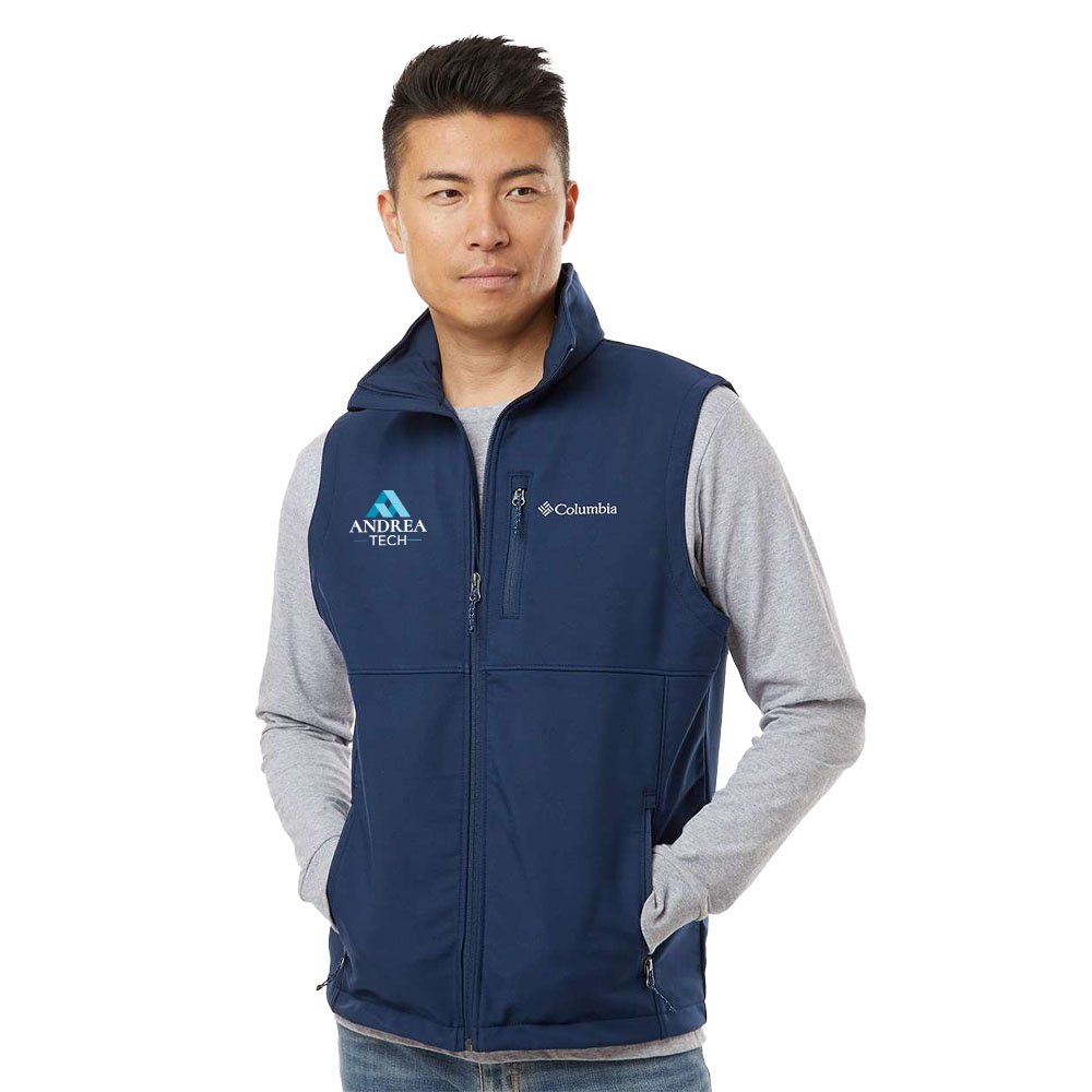 Columbia® Unisex Ascender™ II Soft-Shell Vest - Embroidered ...