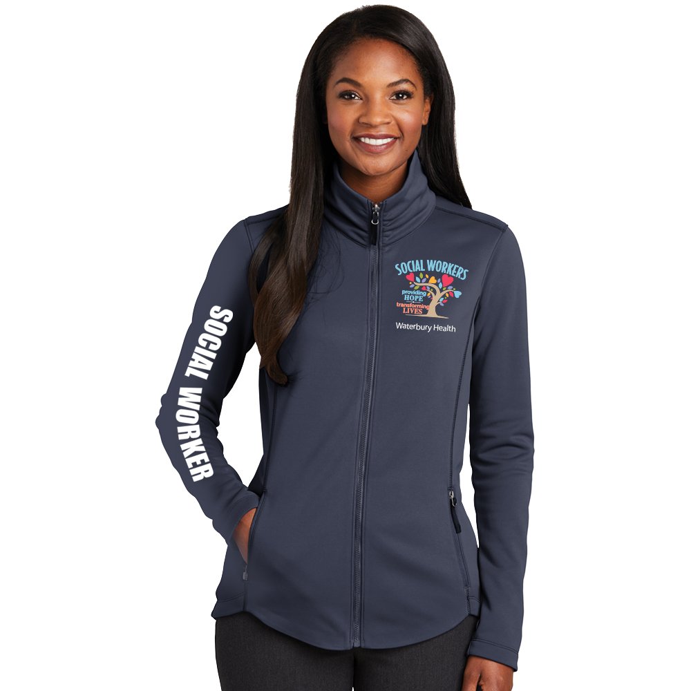 Social Worker Port Authority® Women's Collective Smooth Fleece Jacket ...