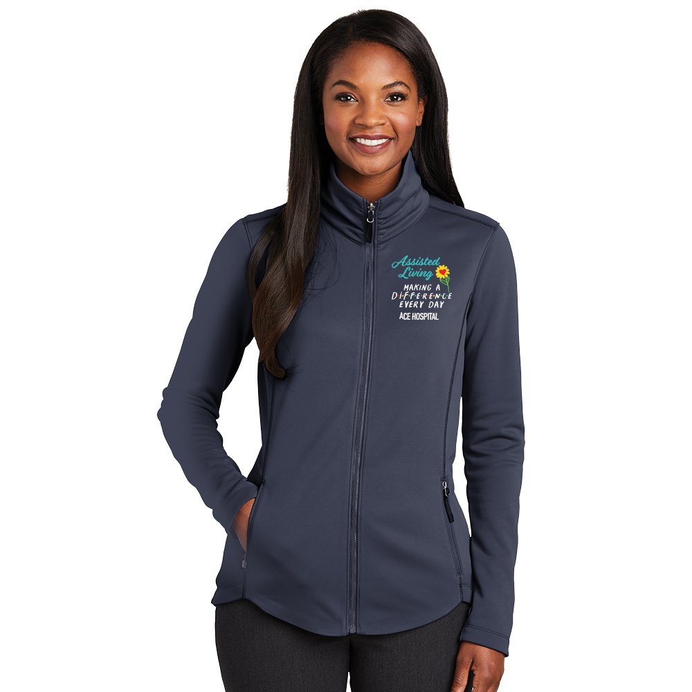 Assisted Living Staff Port Authority® Women's Collective Smooth Fleece ...