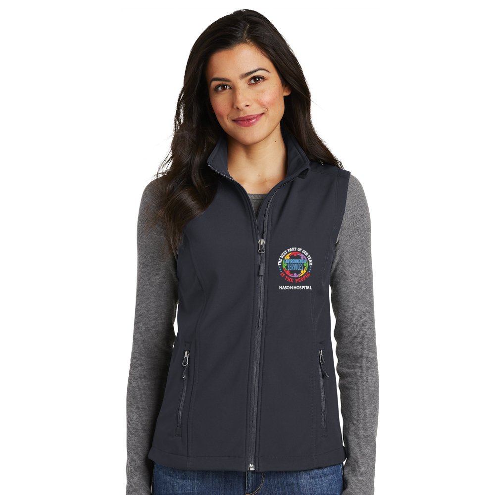 EVS Port Authority® Women's Core Soft-Shell Vest - Embroidered ...