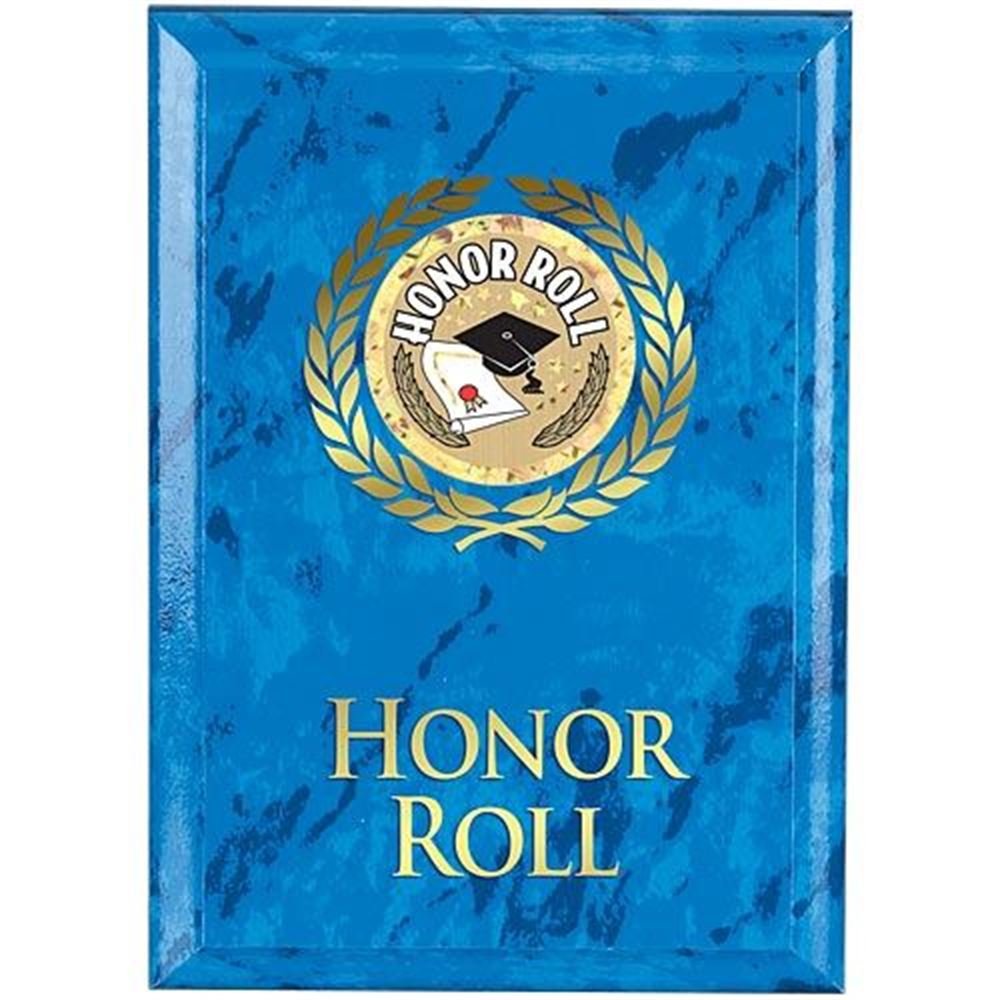 Honor Roll Blue Marble Award Plaque | Positive Promotions