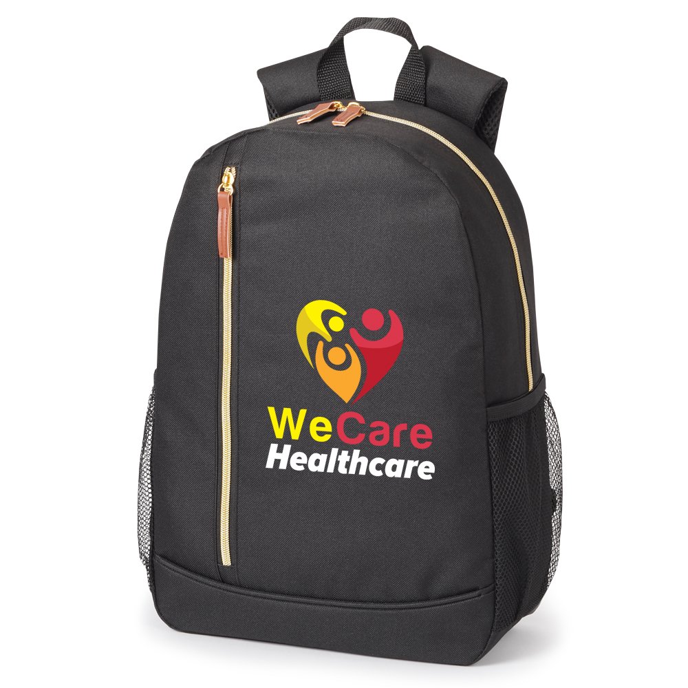 Black Axel 15" Laptop Backpack - Personalization Available | Positive ...