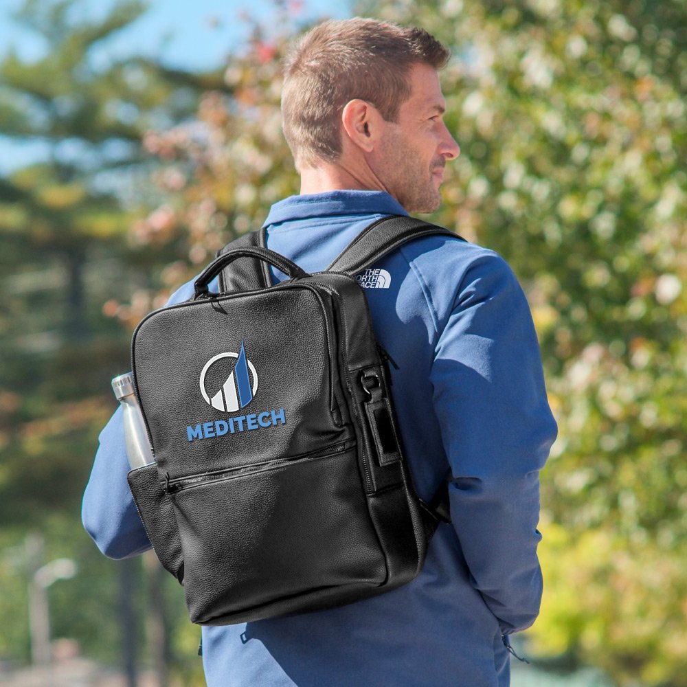 Soho 15" Computer/Laptop Backpack With Trolley Strap - Embroidered ...