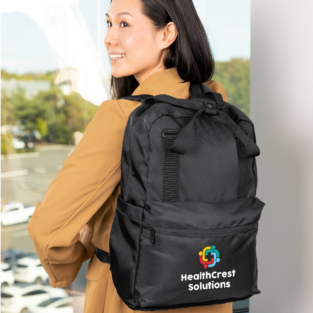 2-in-1 Dual-Carry 17" Computer/Laptop Backpack & Tote With Trolley ...