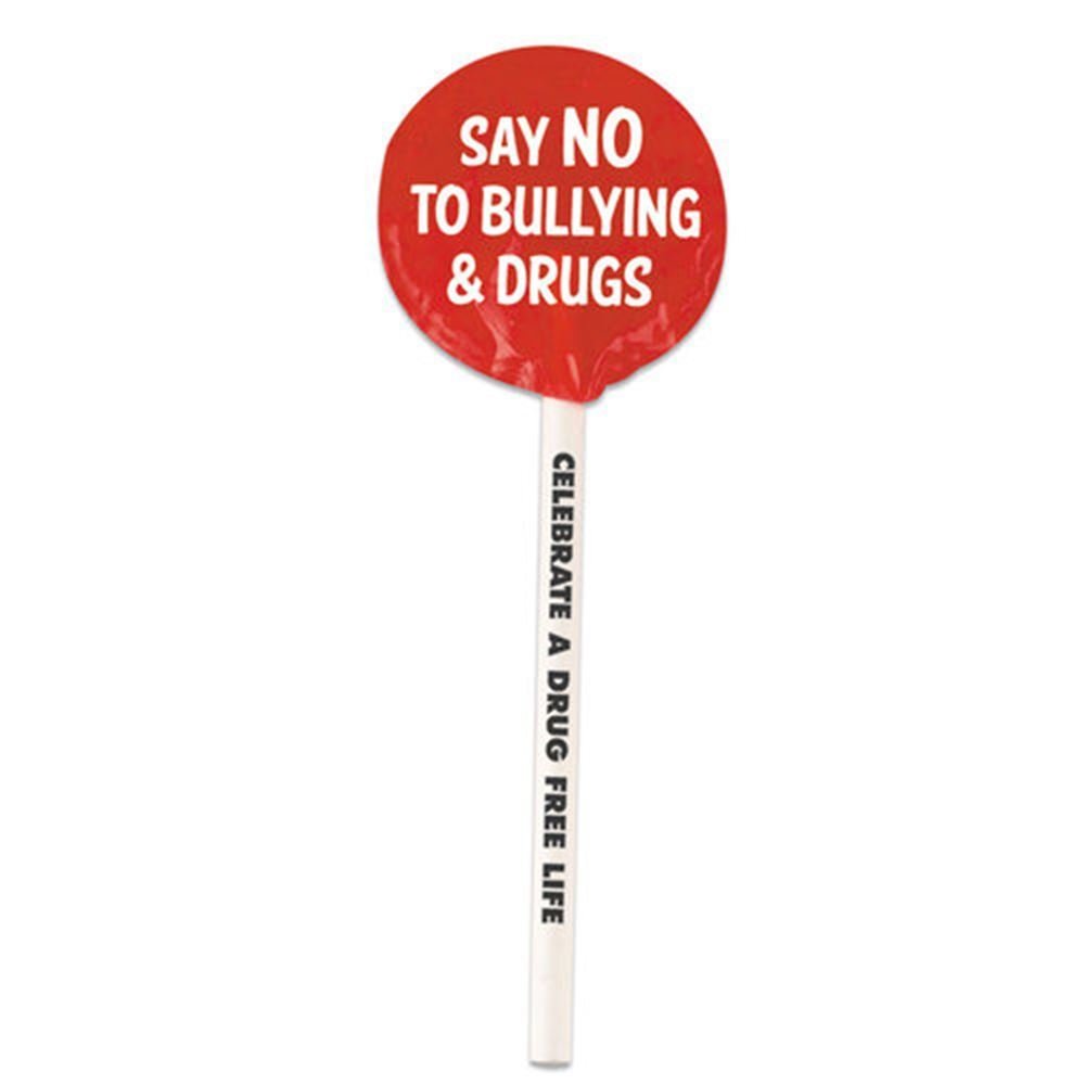 Say No To Bullying & Drugs Red Ribbon Week Lollipops - Pack of 200 ...
