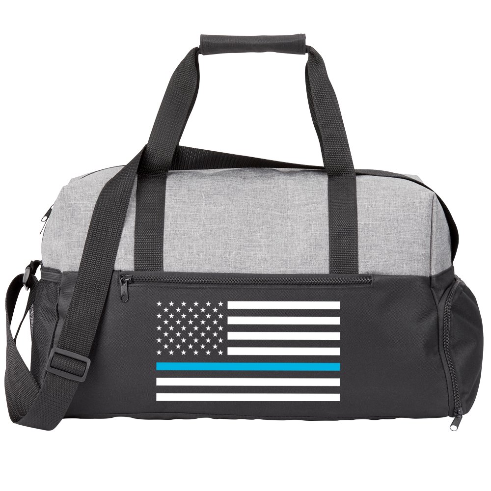 Thin Blue Line Ace Everyday Weekender Duffel Bag | Positive Promotions