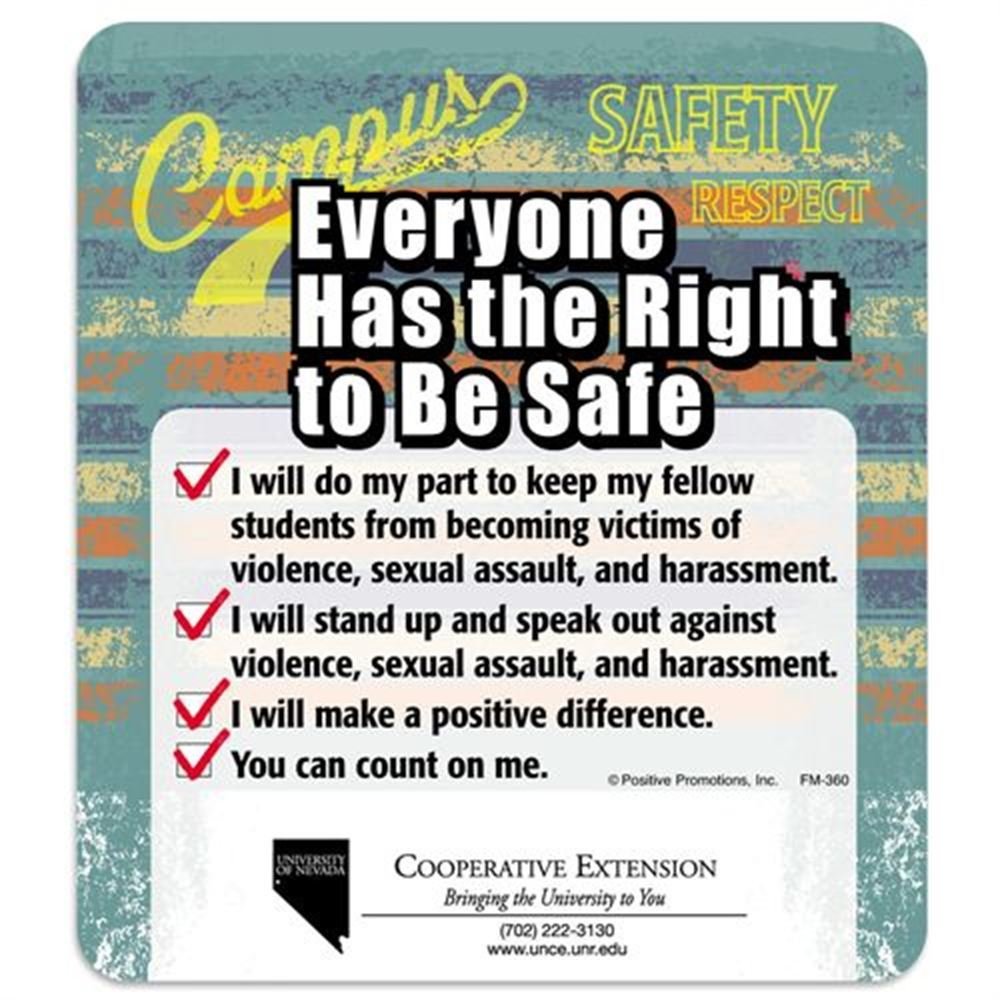 Everyone Has The Right To Be Safe Magnet - Personalization Available ...