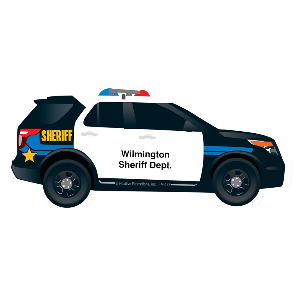 Sheriff SUV Magnet - One-Color Personalization Available | Positive ...