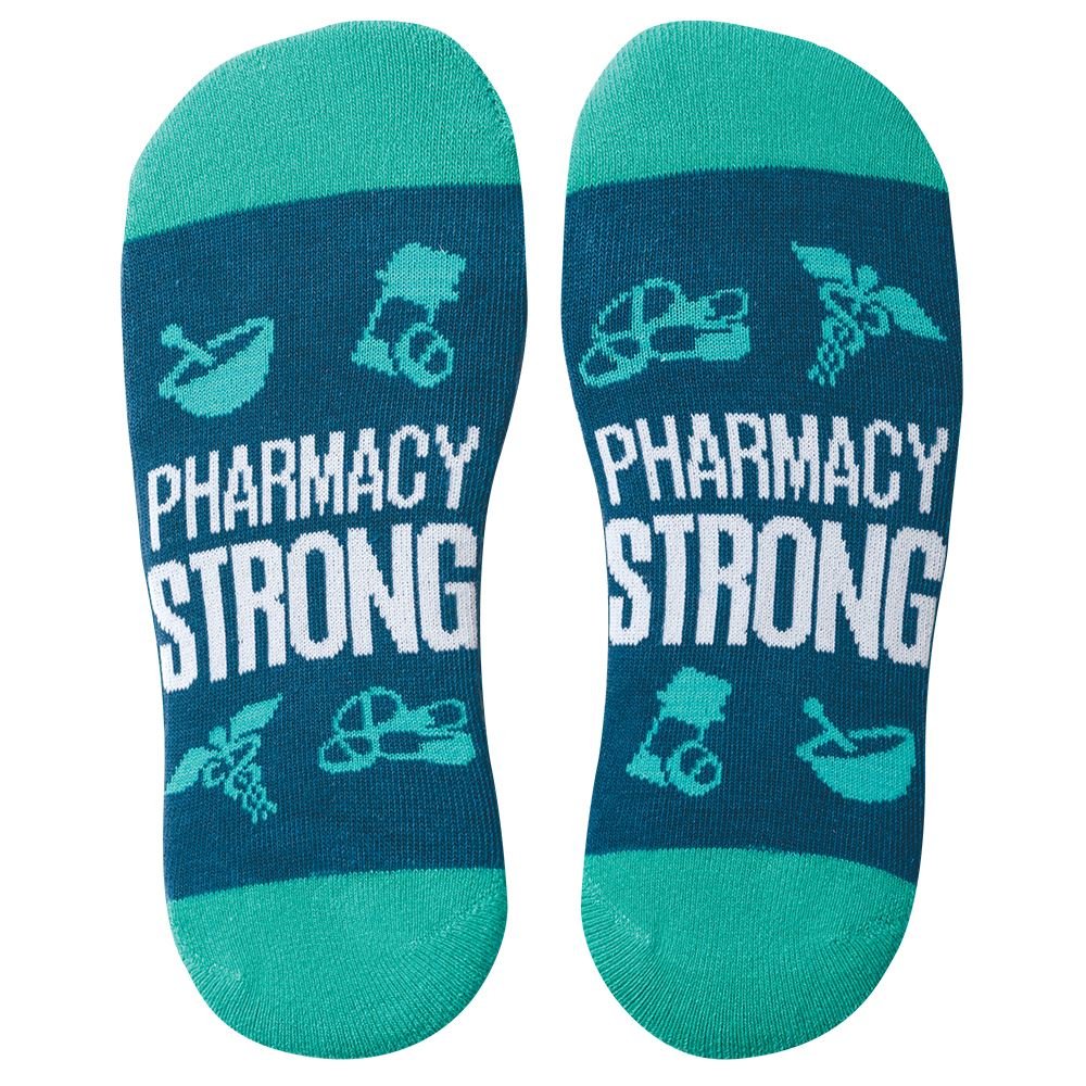 Pharmacy Strong "Toe"-tally Awesome Ankle Socks | Positive Promotions