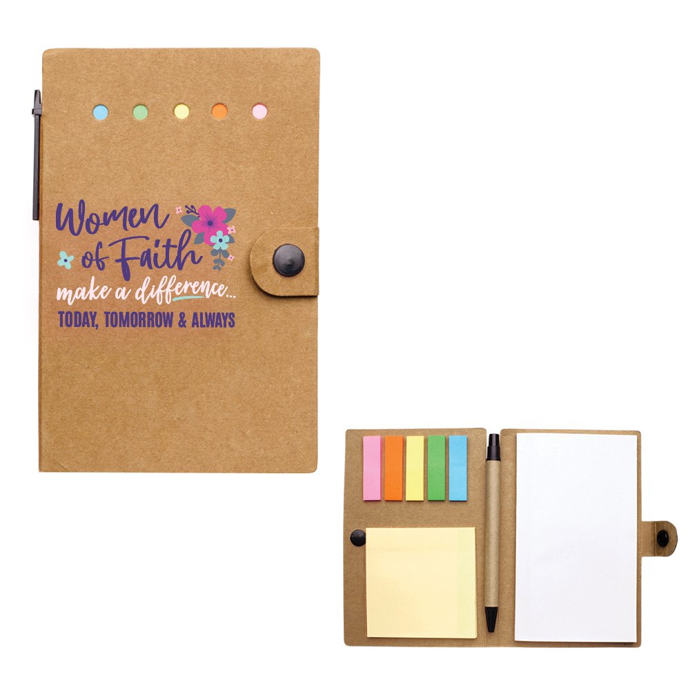 Women Of Faith Make A Difference Today, Tomorrow, & Always Jotter with ...