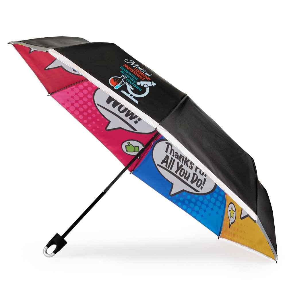 Medical Laboratory Professionals 38" Clip Umbrella With Safety ...
