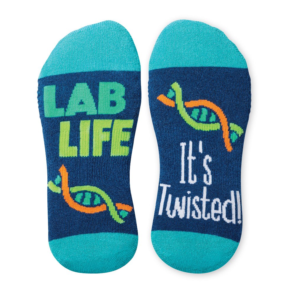 Lab Life: It's Twisted! "Toe"-tally Awesome Ankle Socks | Positive ...
