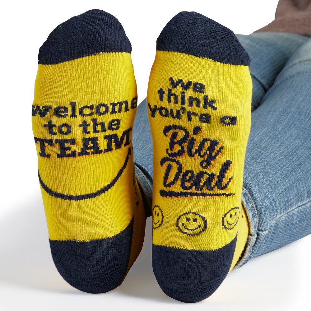 Welcome to the Team "Toe"-tally Awesome Ankle Socks | Positive Promotions