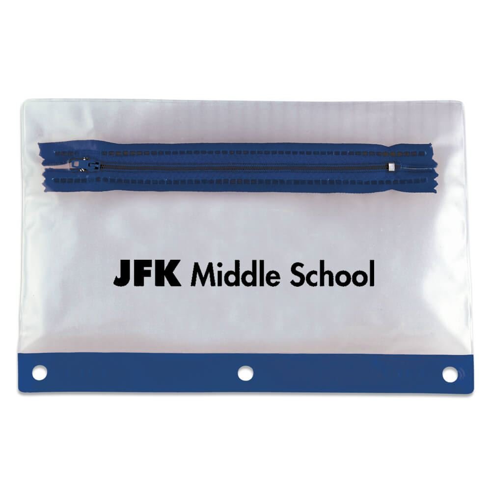 Pencil Pouch/Mask Holder (Blue) - Personalization Available | Positive ...