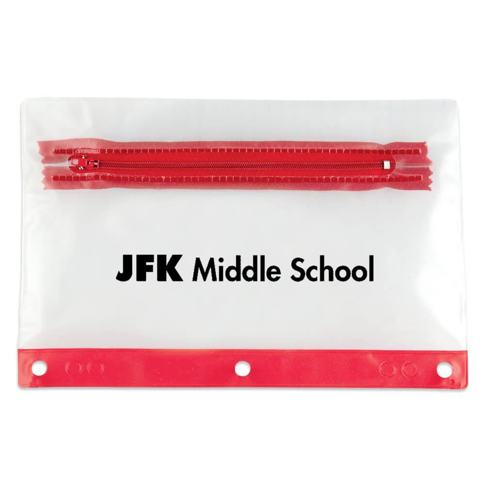 Pencil Pouch/Mask Holder (Red) - Personalization Available | Positive ...