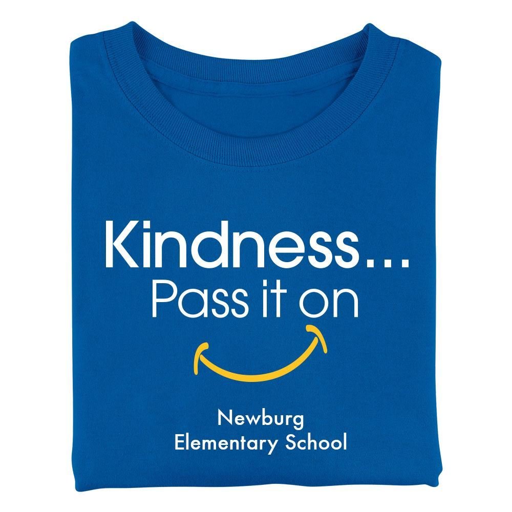 Kindness Pass It On Youth T-Shirt | Positive Promotions