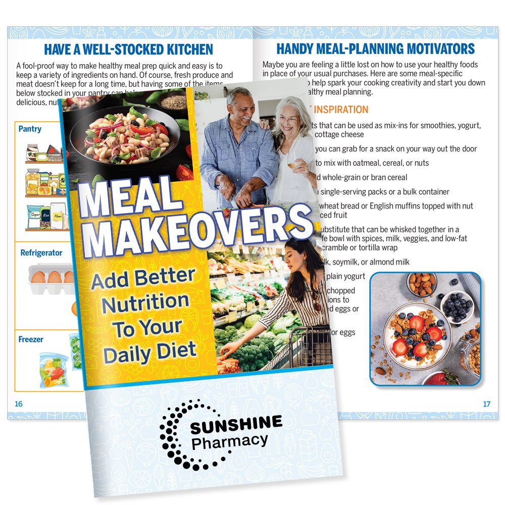 Meal Makeovers: Add Better Nutrition to Your Daily Diet Handbook - One-Color Personalization ...