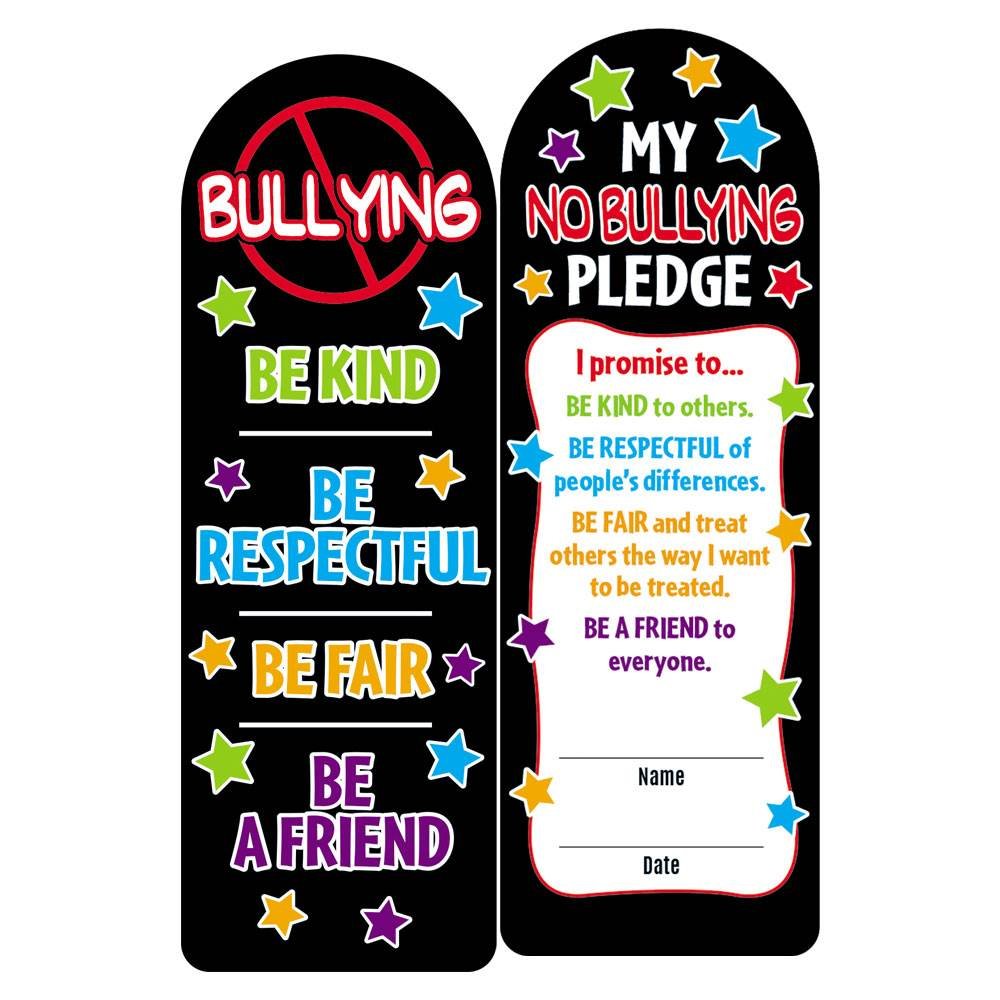 No Bullying Die-Cut Bookmark - Pack of 100 | Positive Promotions
