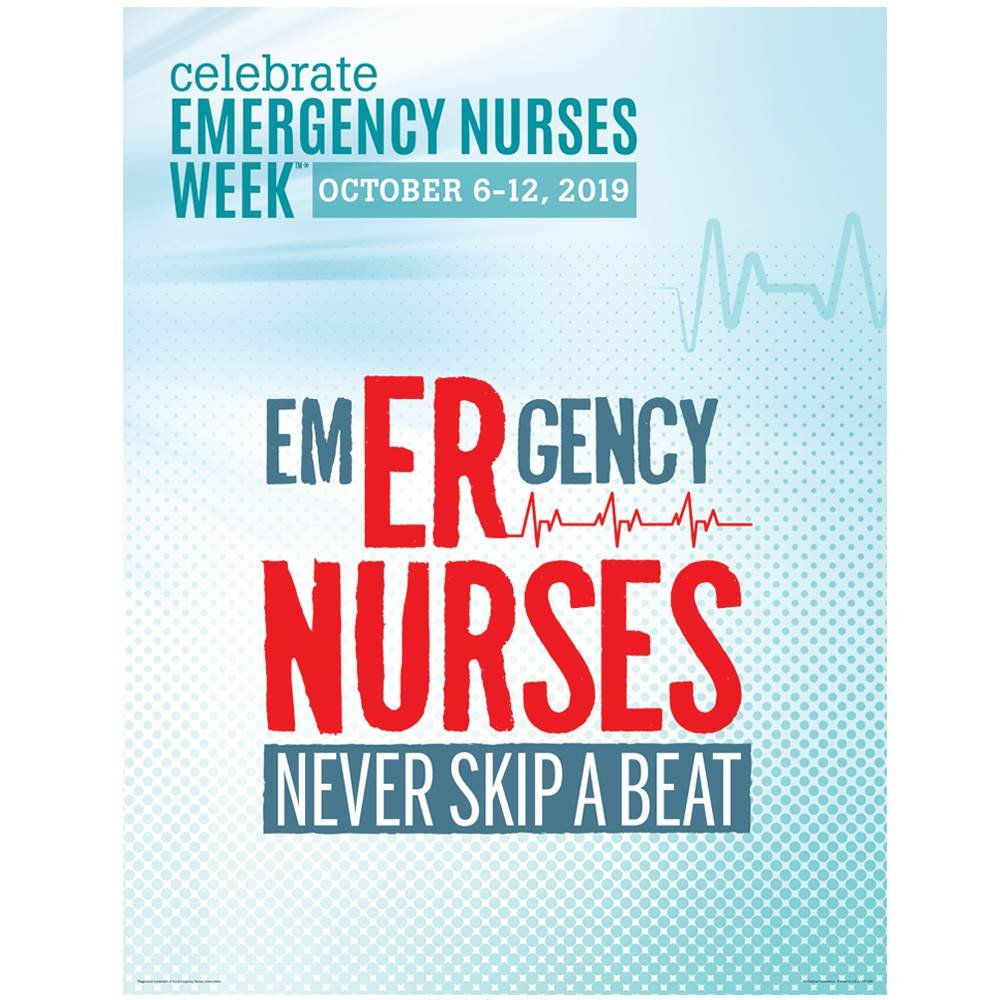 Emergency Nurses Never Skip A Beat Event Week Poster | Positive Promotions