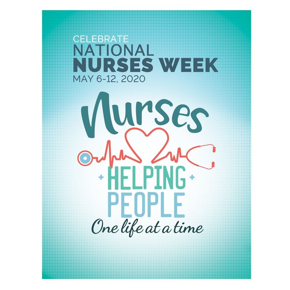 Nurses Helping People One Life At A Time Event Poster - Pack of 5 ...