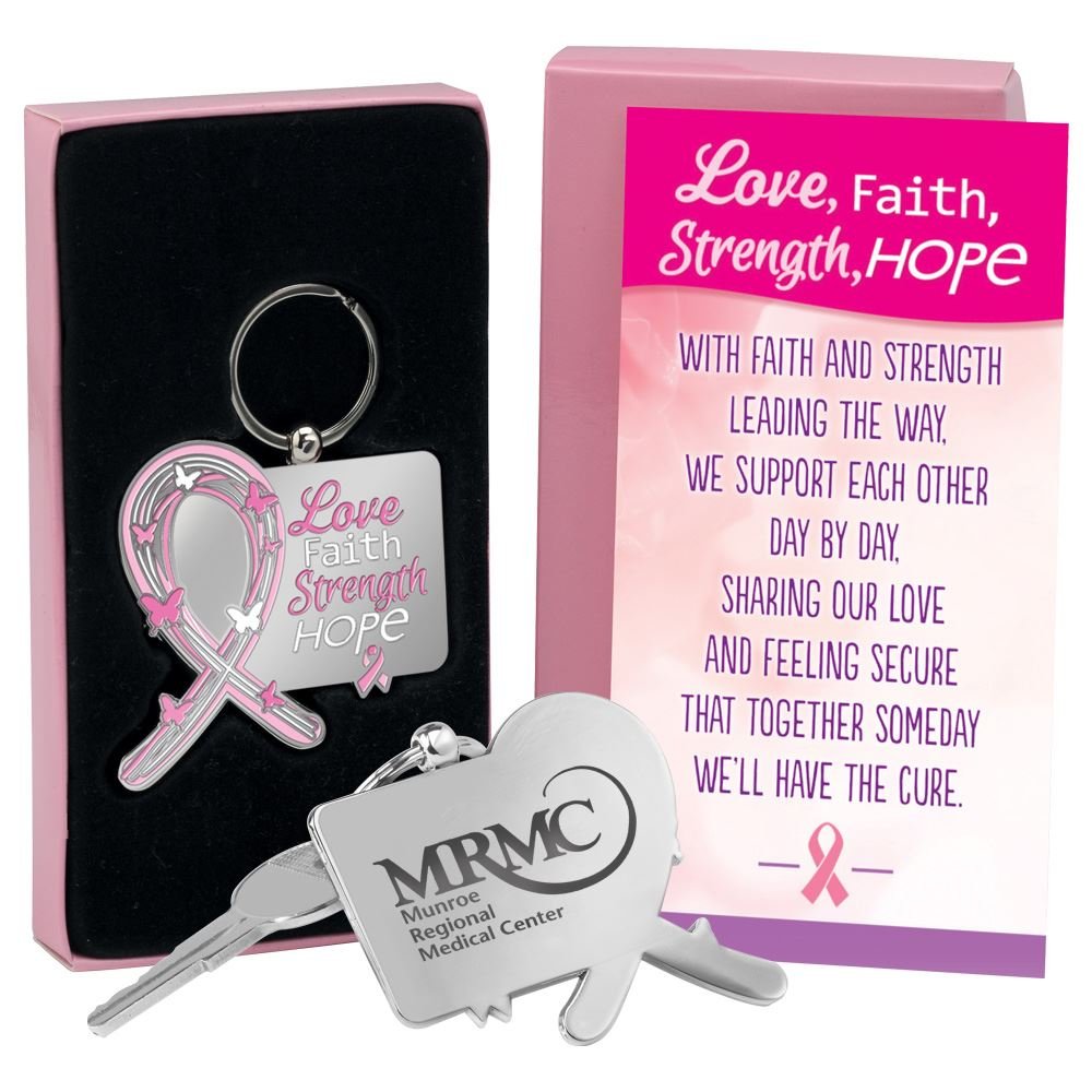 Love, Faith, Strength, Hope Key Tag With Keepsake Card ...