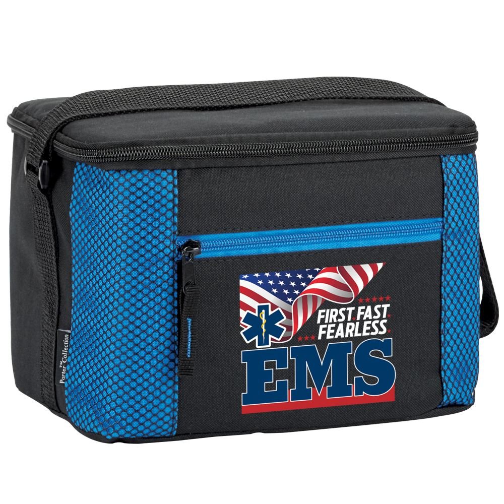 EMS: First. Fast. Fearless Atlantic Lunch/Cooler Bag | Positive Promotions