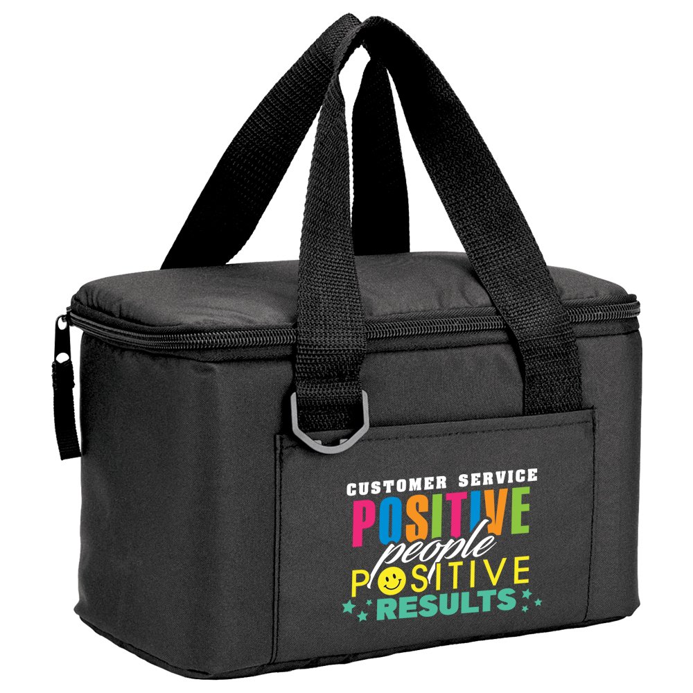 Customer Service Chill Box 6-Can Insulated RPET Lunch/Cooler Bag ...