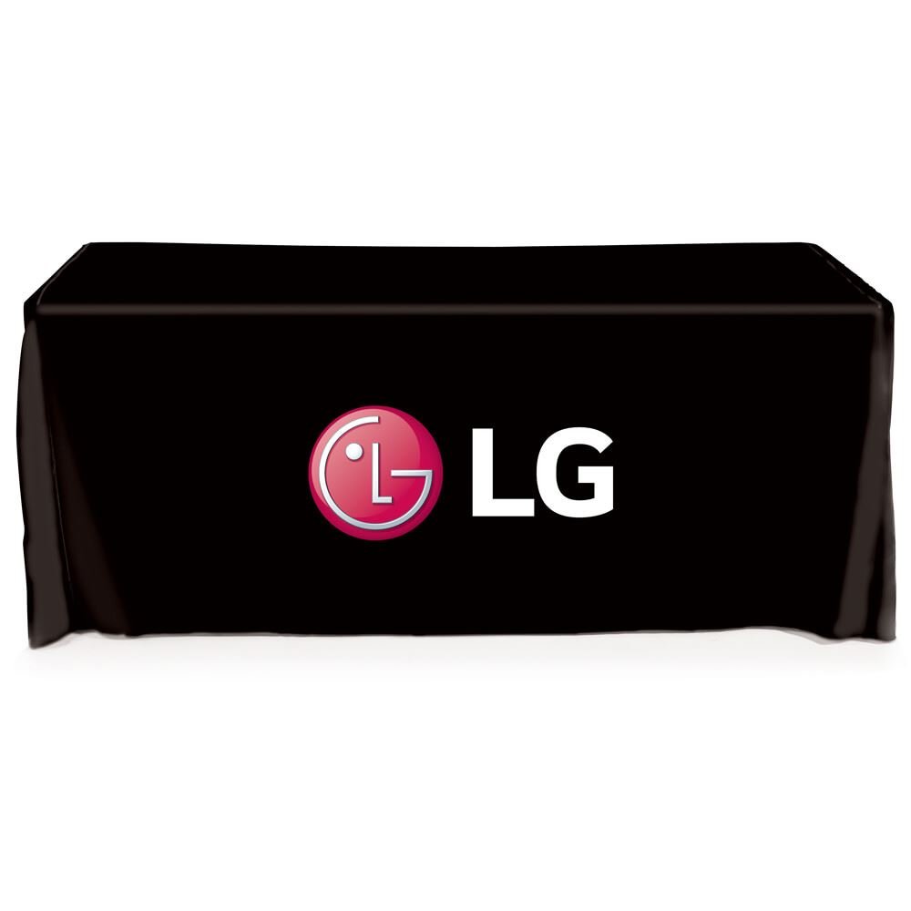 6' Custom Printed Table Throw | Positive Promotions