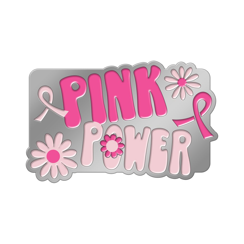 Linked In Pink Lapel Pin With Card | Positive Promotions