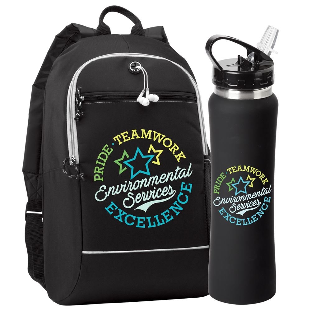 Environmental Services: Pride, Teamwork, Excellence Water Bottle ...