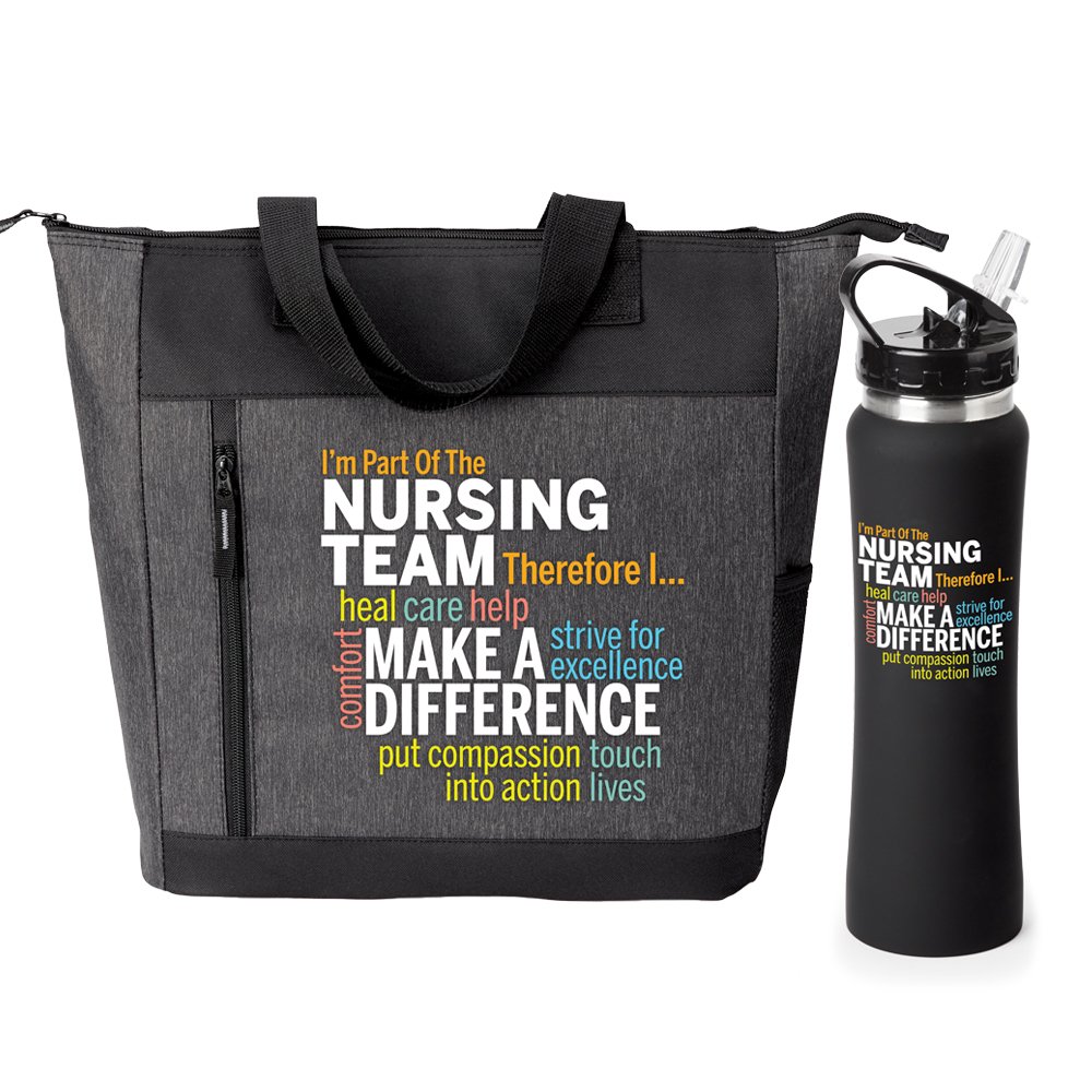 I'm Part Of The Nursing Team, Therefore I... Strathmore Laptop Tote ...