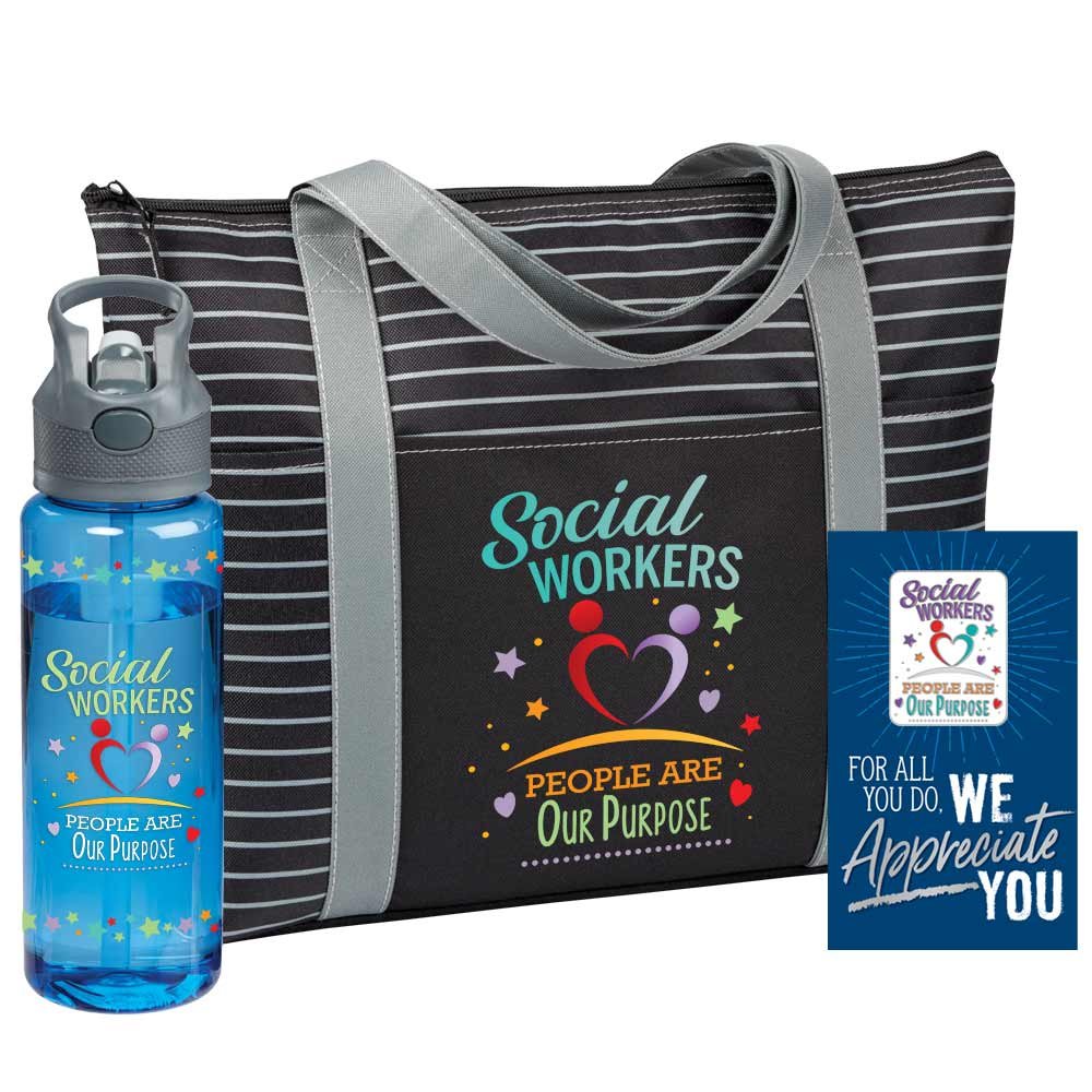 Social Workers: People Are Our Purpose Recognition Gift Set | Positive ...