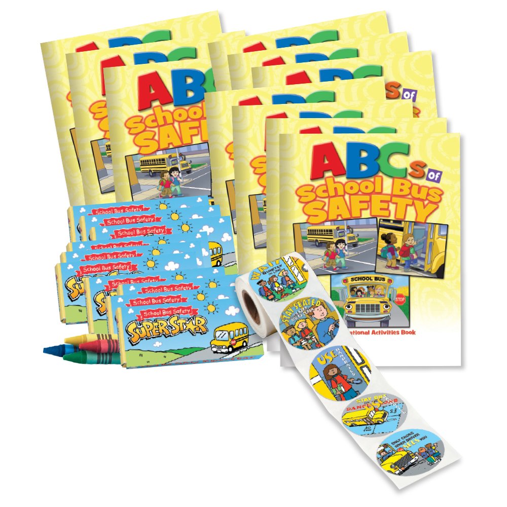 School Bus Safety 400-Piece Value Kit | Positive Promotions