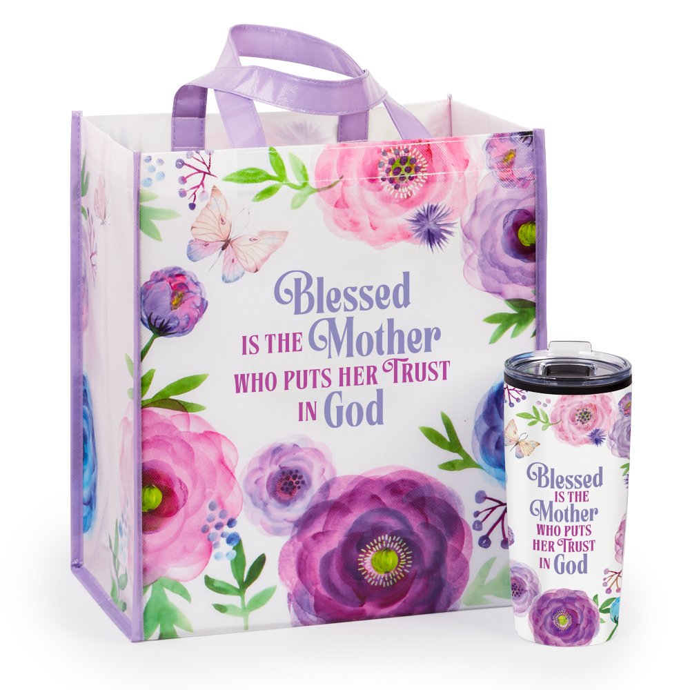 Blessed Is the Mother Who Puts Her Trust in God Teton Tumbler ...